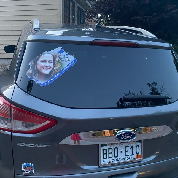 In Loving Memory Car Sticker Loss of Loved One Memorial Personalized ...