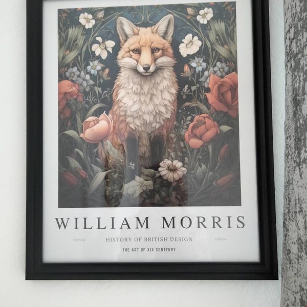 William Morris Print, Kew Gardens Print, London Print, William Morris ...