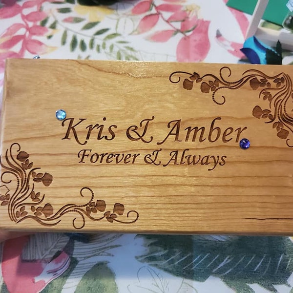 Personalized Electronic Music Box ANY Song,custom Music Jewelry Box,mp3 ...