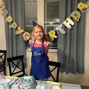 Aprons for Kids, Kids Apron, Kids Art Smock, Art Party, Baking Party ...