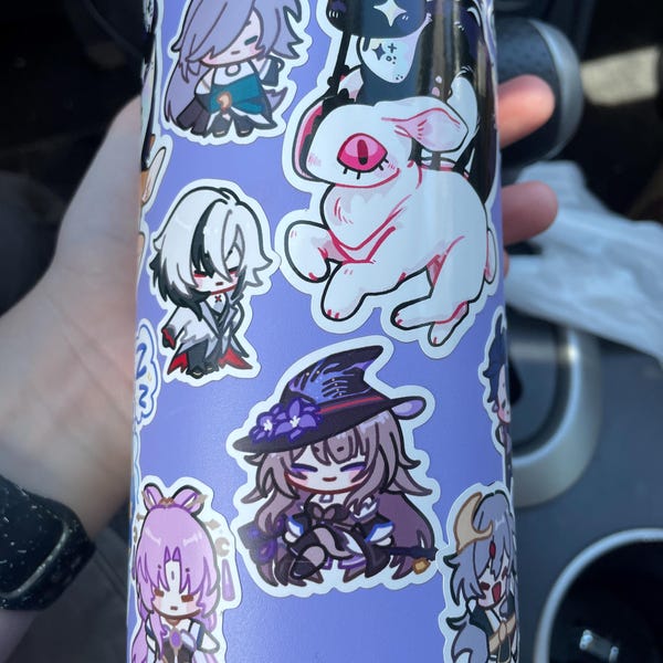 Honkai: Star Rail Scrunkly Stickers (version 1.0 - 2.7) - Etsy