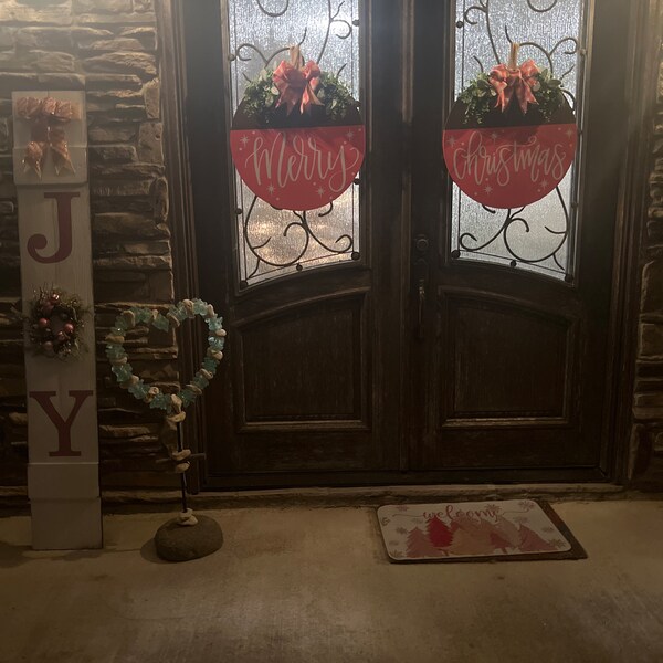 Welcome to Our Porch Sign Wreath Personalized Family Name 5FT Iptv - Etsy