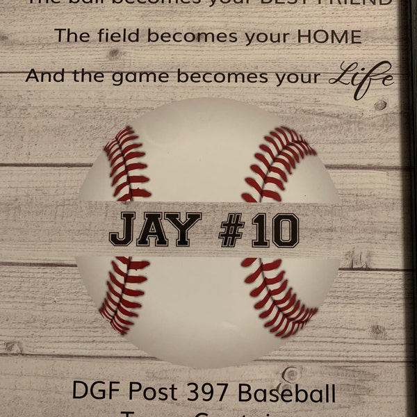 Baseball Senior Gift - Personalized Baseball Gifts for Team - Baseball ...
