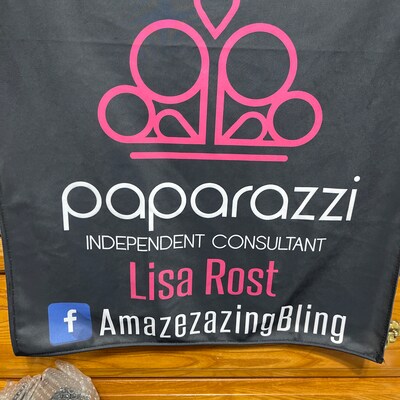 Custom Jewelry Table Runner, Paparazzi Style Table Runner , Bling Table ...