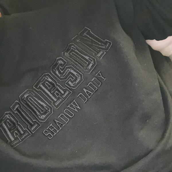 Xaden Riorson Shadow Daddy Embroidered Sweatshirt, Fourth Wing Reading ...