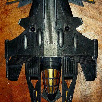 Buck Rogers Fighting 69th Belly Bomber Sled With Gunport and Bombs 7x 5 ...