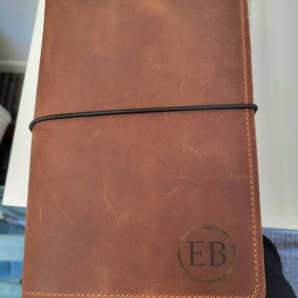 A5 Notebook Cover,personalized Notebook Cover,personalized Refillable ...