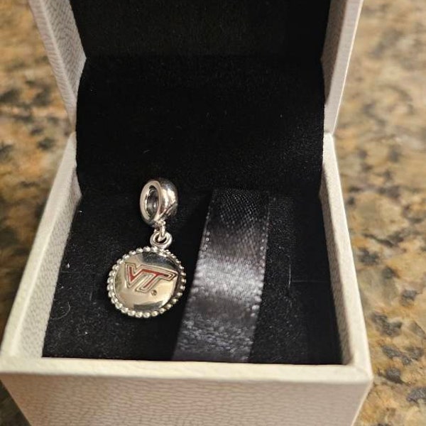 Pandora NFL Michigan Football Team Dangle Charm Pendant S925 Sterling ...