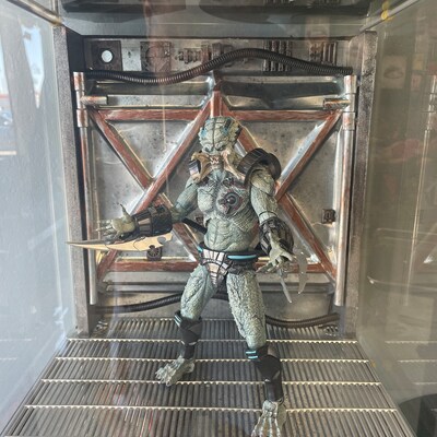 CUSTOM HANDMADE DIORAMA Marvel Legends Mezco Neca Mythic Legions Style ...