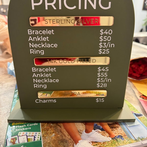 Permanent Jewelry How It Works Poster Design Minimalist Banner Editable ...