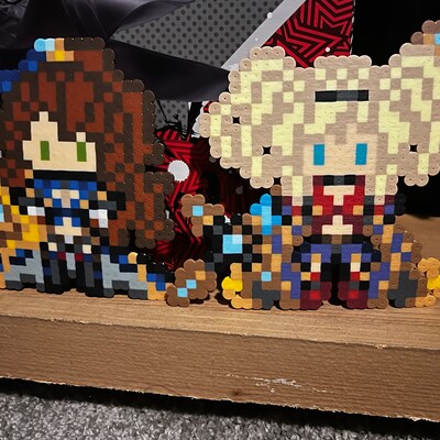 Zero Escape Virtue's Last Reward VLR Inspired Perlers sigma, Phi, Luna ...