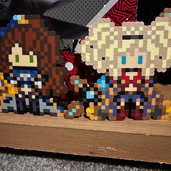Zero Escape Virtue's Last Reward (VLR) Inspired Perlers (sigma, Phi ...