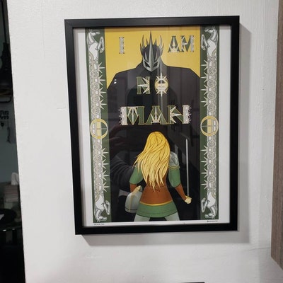 I Am No Man Art Print - Etsy