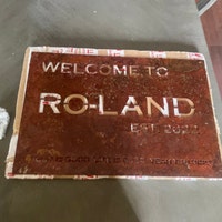 Custom Rusted Metal Sign Personalized Metal Wall Signs Farm Signs ...