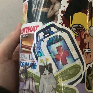 Mercy Zombie Doctor Overwatch 2 Sticker Holographic Vinyl Sticker 4 ...