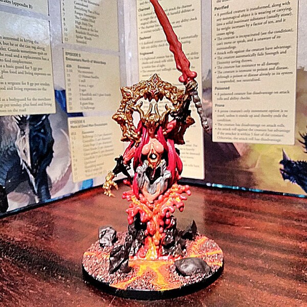 Fire Titan for Dungeons and Dragons - Etsy