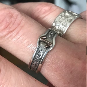 Wolf Pack: A Sterling Silver Wolf Ring Inspired by Fenrir From - Etsy