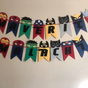 Superhero Banner/marvel Banner/marvel Comics/dc Comics/avengers/justice ...