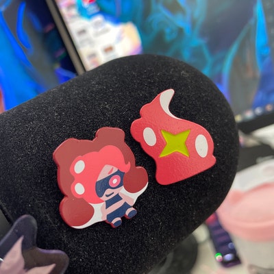 Splatoon Octarian Mem Cake Enamel Pins - Etsy