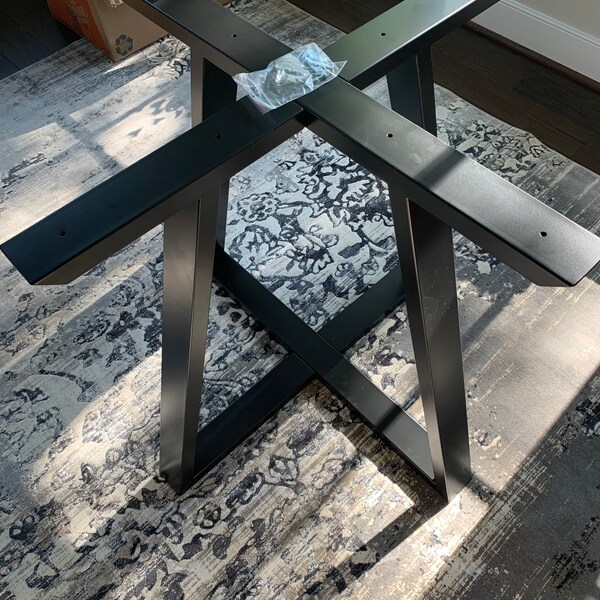 Round Metal Table Legs for Sale, Steel Table Base, Farmhouse Round ...