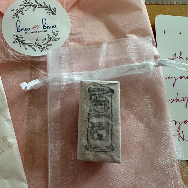 Stationery Icons Pochitto6 Push Button Self-inking Stamp by Kodomo No ...