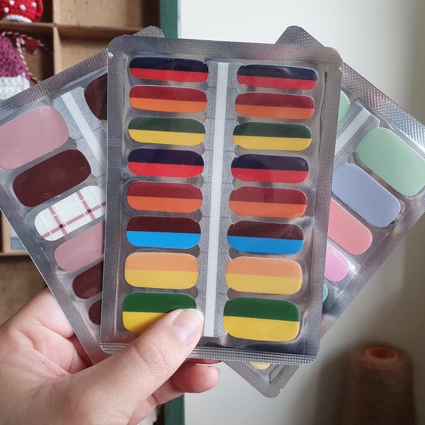 Autumn Wrap Winter Nail Wrap Autumn Nails Summer Nail Nail Polish ...