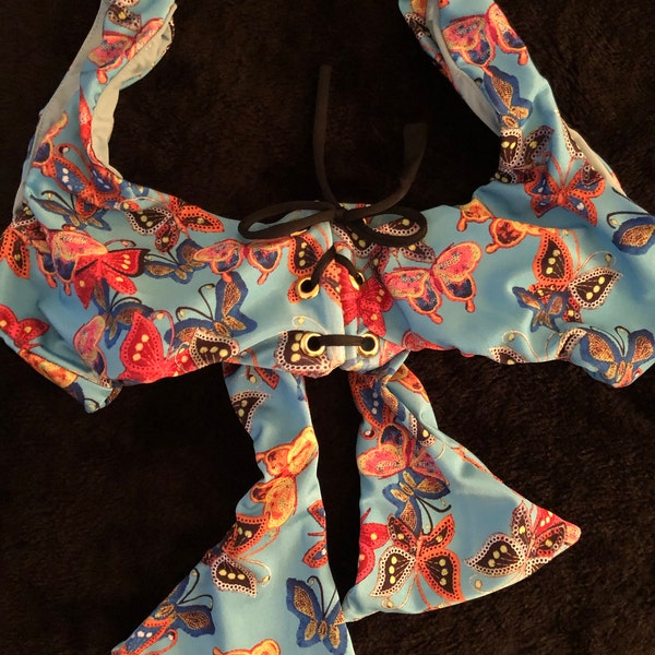 High Waist Sparkly Pink Swimsuit Set - Pink Metallic Glitter - Cynababy ...