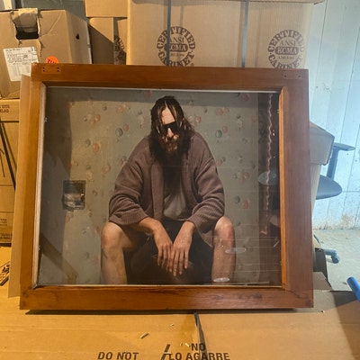 Frank Framed Art , Oil Painting Funny Canvas , Danny Devito Art Print ...