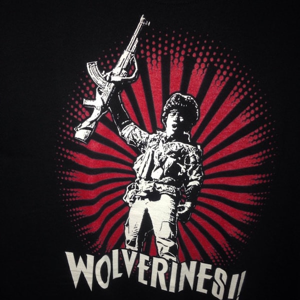 Red Dawn T-shirt: Wolverines Inspired by the Classic 80s Movie - Etsy