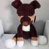 Aussie Puppies Crochet Pattern, Australian Shepherd, Black Tri, Red Tri ...