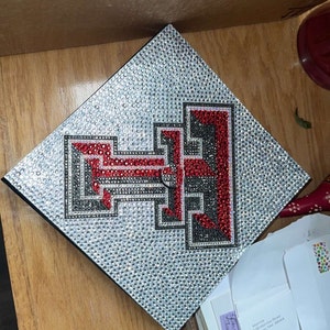 CUSTOM Barbie Jeweled Graduation Cap Topper College Graduation High ...