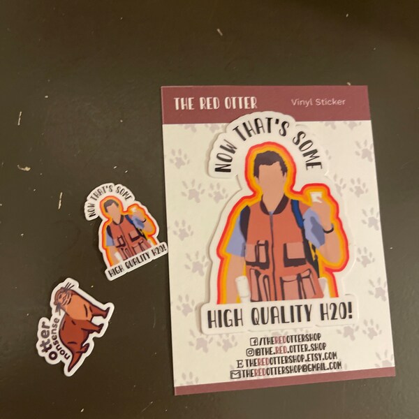 Now Thats Some High Quality H20 Sticker, Waterboy Sticker, Adam Sandler ...