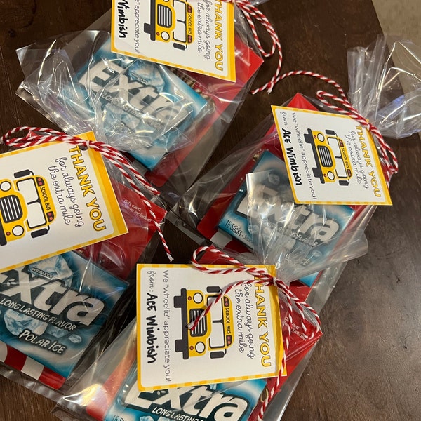 School Transportation Bus Drivers and Monitors Appreciation Thank You ...