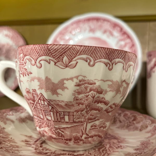 Mid-century Diner Plates, Heath England, Armorlite, Restaurant Side ...