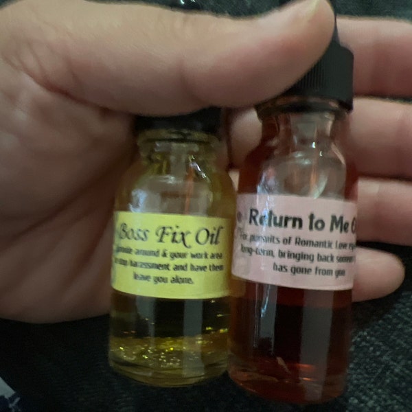 Return to Me Oil .5 Oz Return Old or New Lover Voodoo Pagan Wicca ...