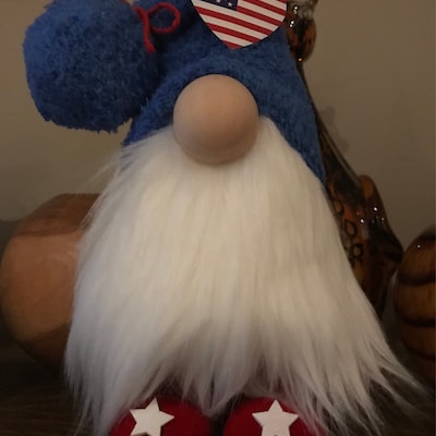 Patriotic Gnome, Fourth of July Gnome, Flag Gnome, July 4 Gnome - Etsy