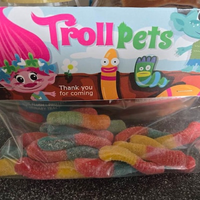 INSTANT DOWNLOAD, Trolls Candy Label, the Thing, Treat Bag Toppers ...