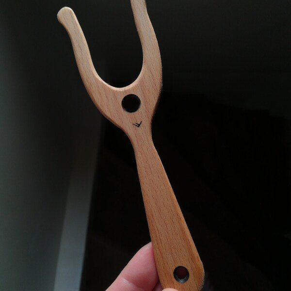 Lucet, Beech Wood, Knitting Fork, Weaving Fork, Cord Making, Wooden ...