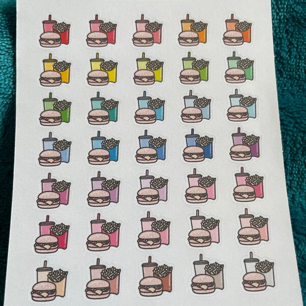 Star Rating Stickers | Functional Stickers for Vertical Planners, Book ...