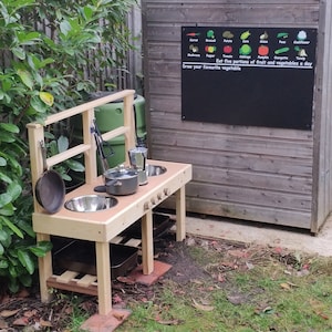 Large Mud Kitchen With Water / Sand Table | Etsy