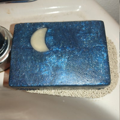 Moon Child Handcrafted Soap, Soap Bar, Moon Soap, Night Sky Soap, Fancy ...