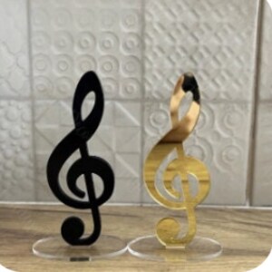 Set of Note and Treble Clef Ornament Signs Treble Clef Ornament Music ...