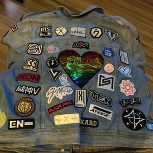 My Bias is Custom Embroidered Patches Kpop Patches Kpop - Etsy