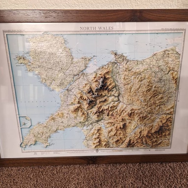 Dymaxion Airocean World Map / Fuller Projection / Elevation Topo Relief ...