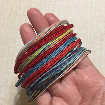 Beaded Waterproof String Bracelet - Etsy