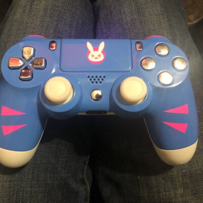 Custom Playstation 4 PS4 Dualshock 4 Controller Overwatch D.VA DVA With ...