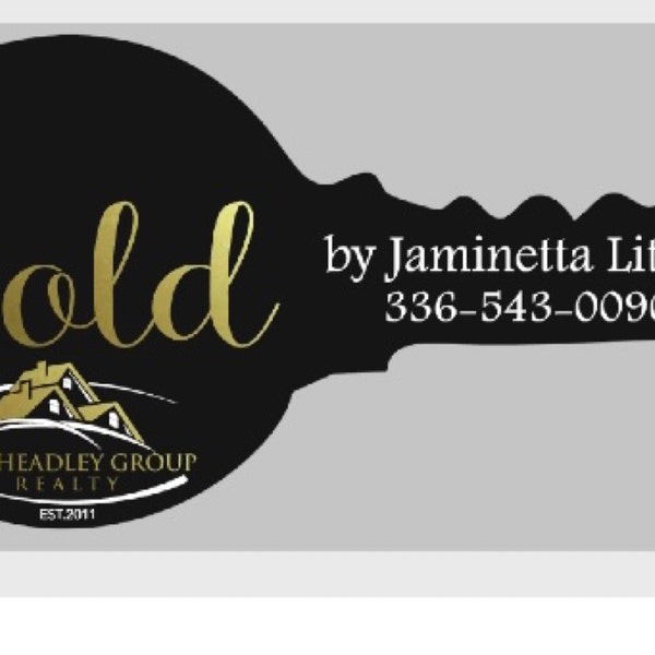 Key Shape Sold Sign With Hashtag or Name, Personalized Real Estate ...