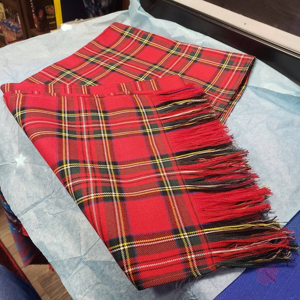 Royal Stewart Plaid Sash, Cabot Tradition Witch, Tartan - Etsy