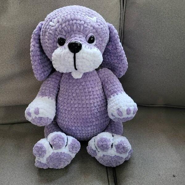 Crochet Dog Pattern, Plush Dog Toy, Amigurumi Dog Pattern, Crochet ...