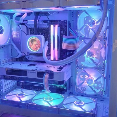 Studio Ghibli Gaming Computer Fan Shroud / Grill / Cover Custom 3D ...